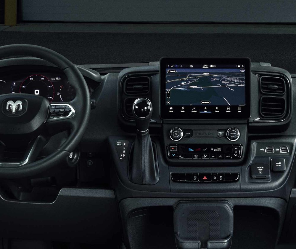 2023 Ram ProMaster® Interior | USB Ports, Storage & More
